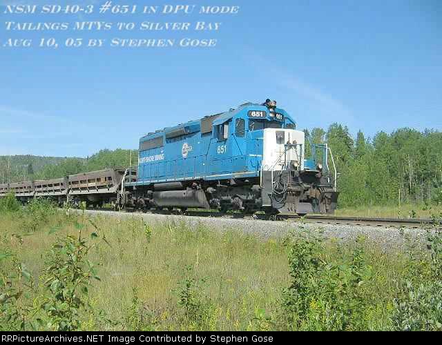 NSM mty tailings train
